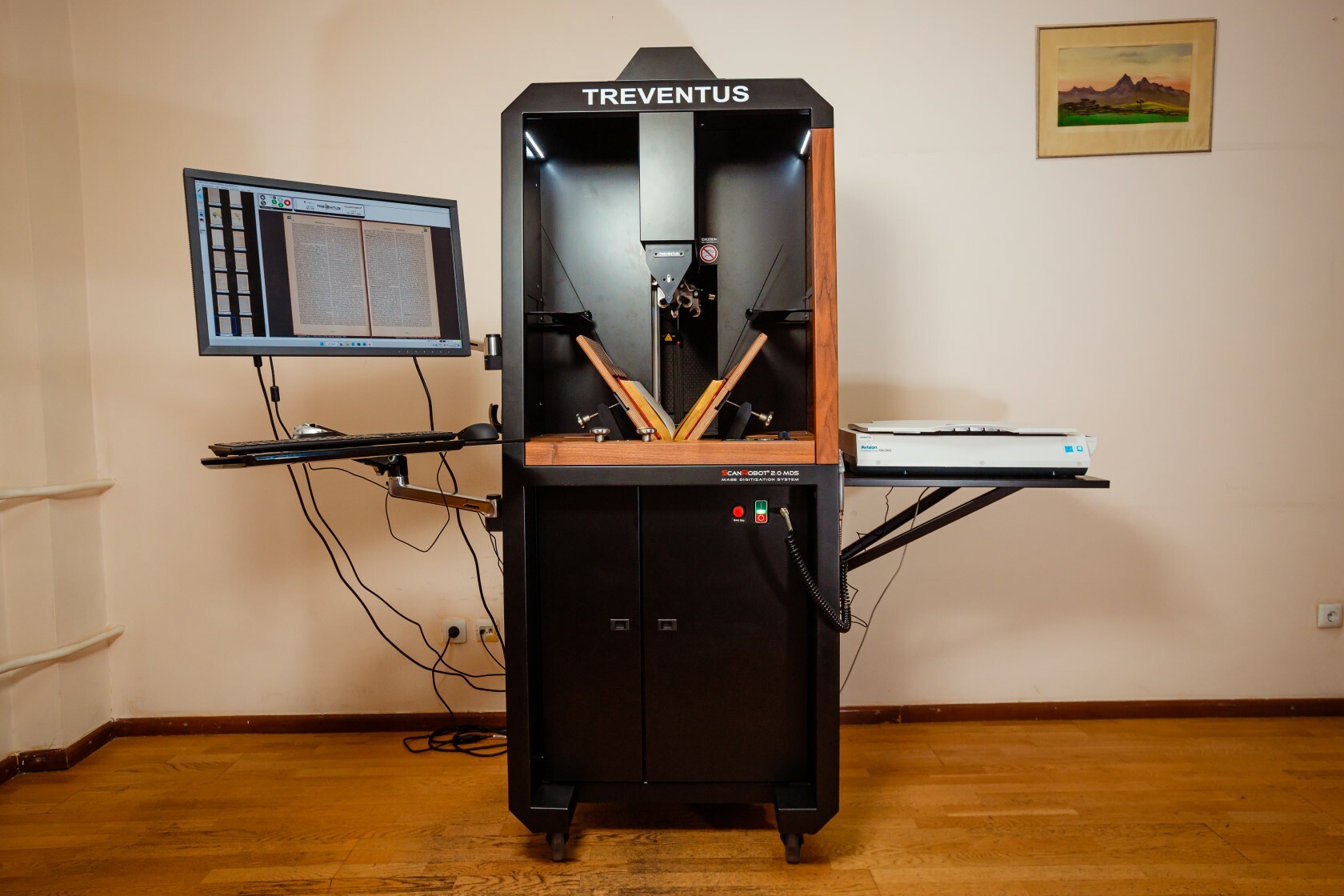 Автоматический книжный сканер